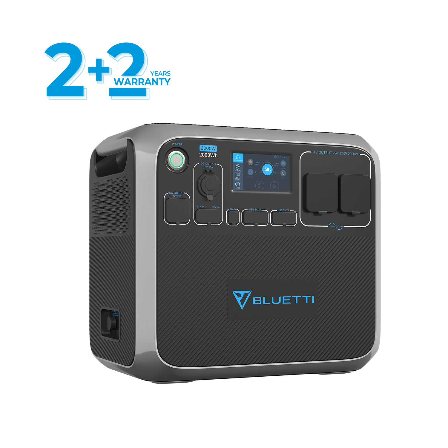 BLUETTI AC200P Solar Portable Power Station | 2000W 2000Wh
